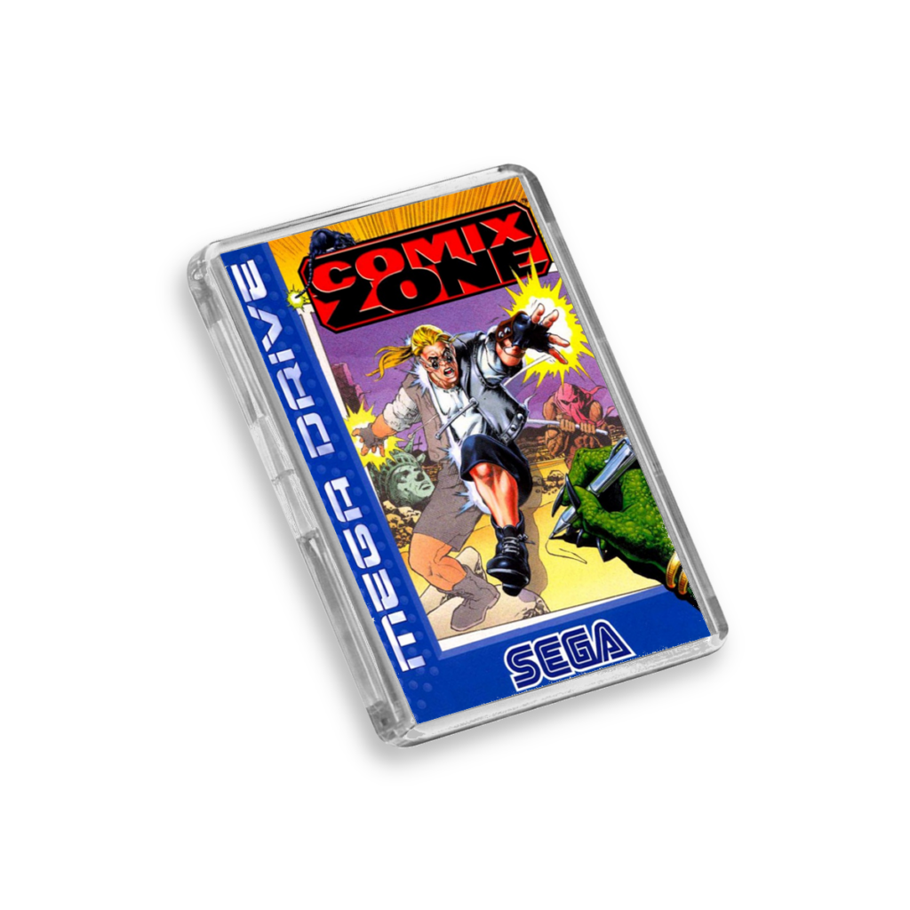 Comix Zone Mega Drive-Inspired Magnet