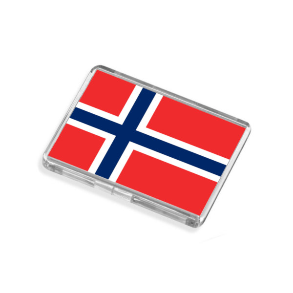 Norway Flag-Inspired Magnet