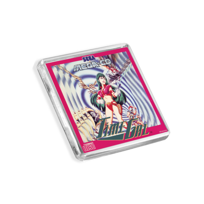 Time Gal Mega CD-Inspired Magnet